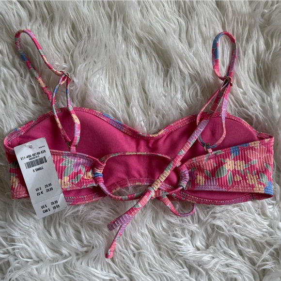 Hollister | Swim | Nwt Hollister Pink Floral Swim Top Xs | Poshmark
